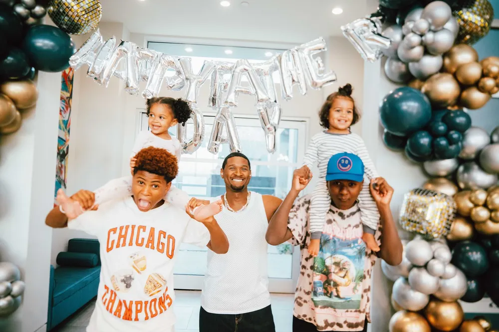 How Usher Raymond Parents His Kids