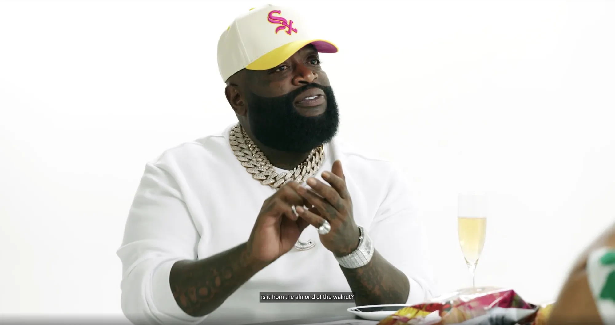 All of Rick Ross' Questions About Almond Milk, Answered